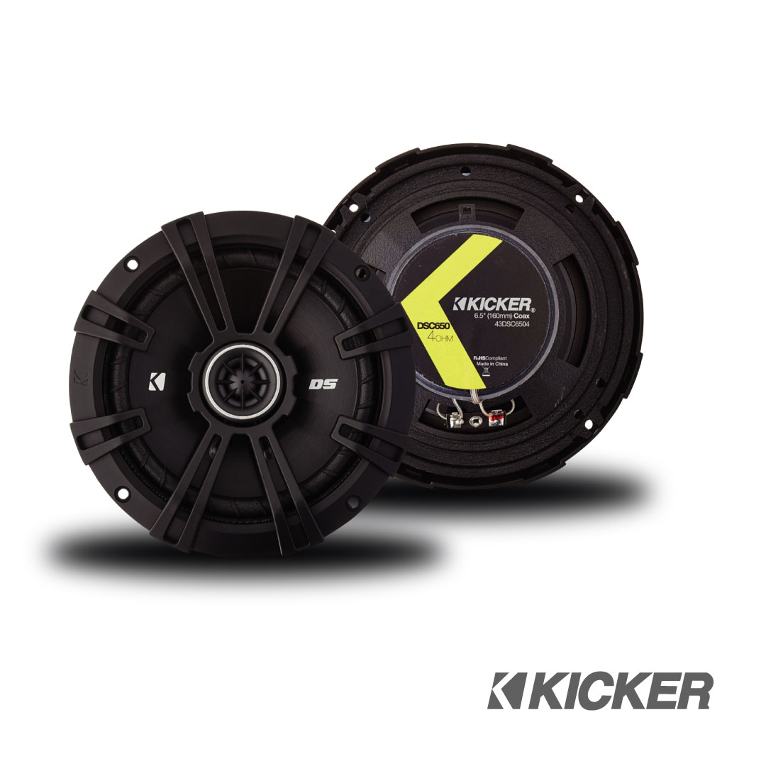 PARLANTE KICKER 6.5″ WAY 100RMS PAR | Lumenia